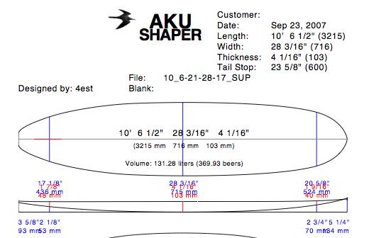 SUP design basics | Page 2 | Swaylocks