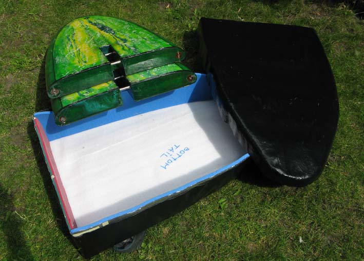 El Cocko's Centerfold, collapsible surfboard | Swaylocks