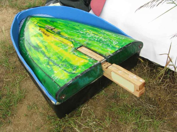 El Cocko's Centerfold, collapsible surfboard | Swaylocks